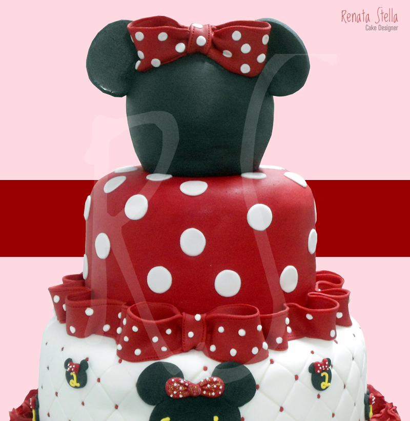 Renata Stella Cake Designer: Bolo Minnie