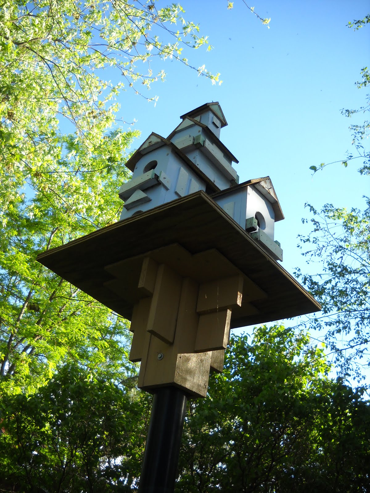 Larry's Creative Zone: Birdhouses in One.