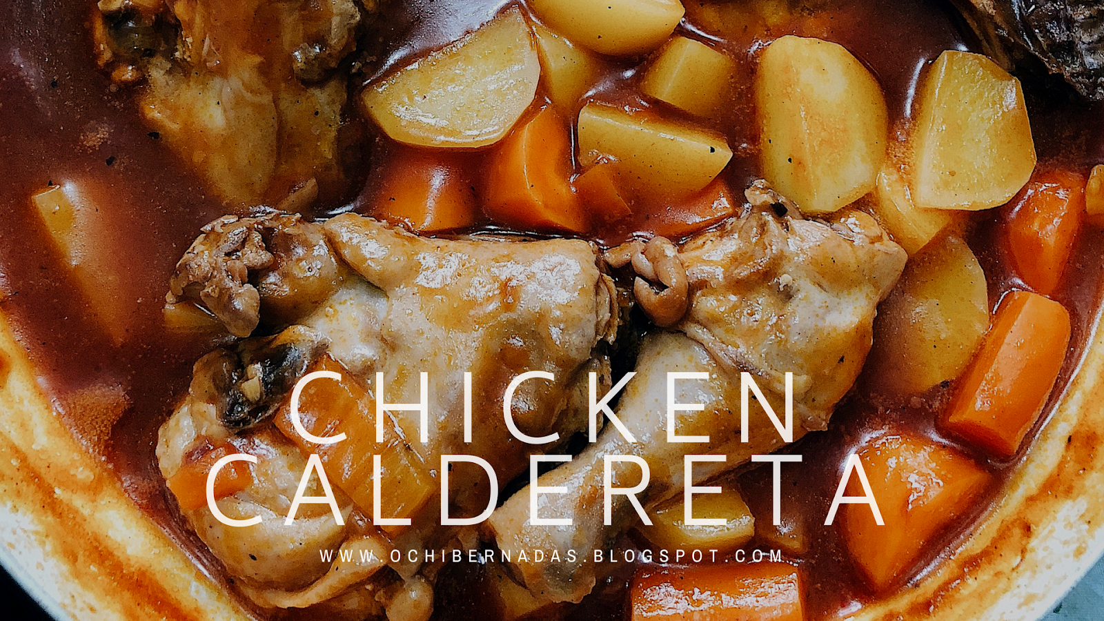 Kitchen Chronicles : Chicken Caldereta - Ochi In The City