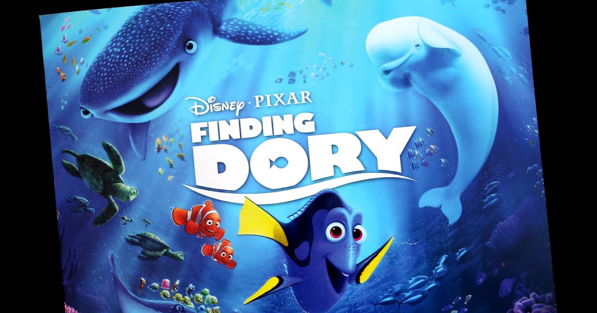 Dan the Pixar Fan: Finding Dory: Disney Store Lithograph Set (Blu-Ray ...