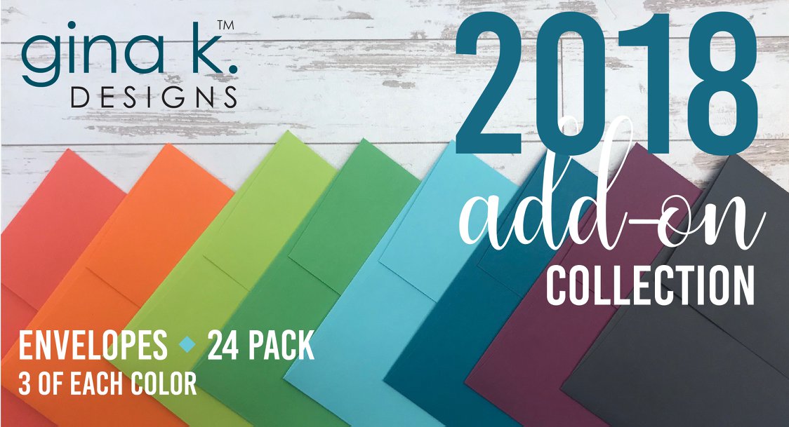 Created 4 Creativity : Gina K. Designs 2018 New Colors Release