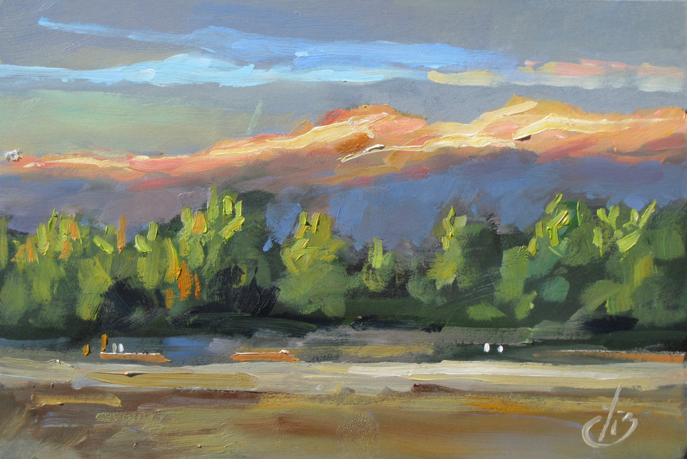 TOM BROWN FINE ART: TOM BROWN PLEIN AIR MINIATURE CALIFORNIA ...