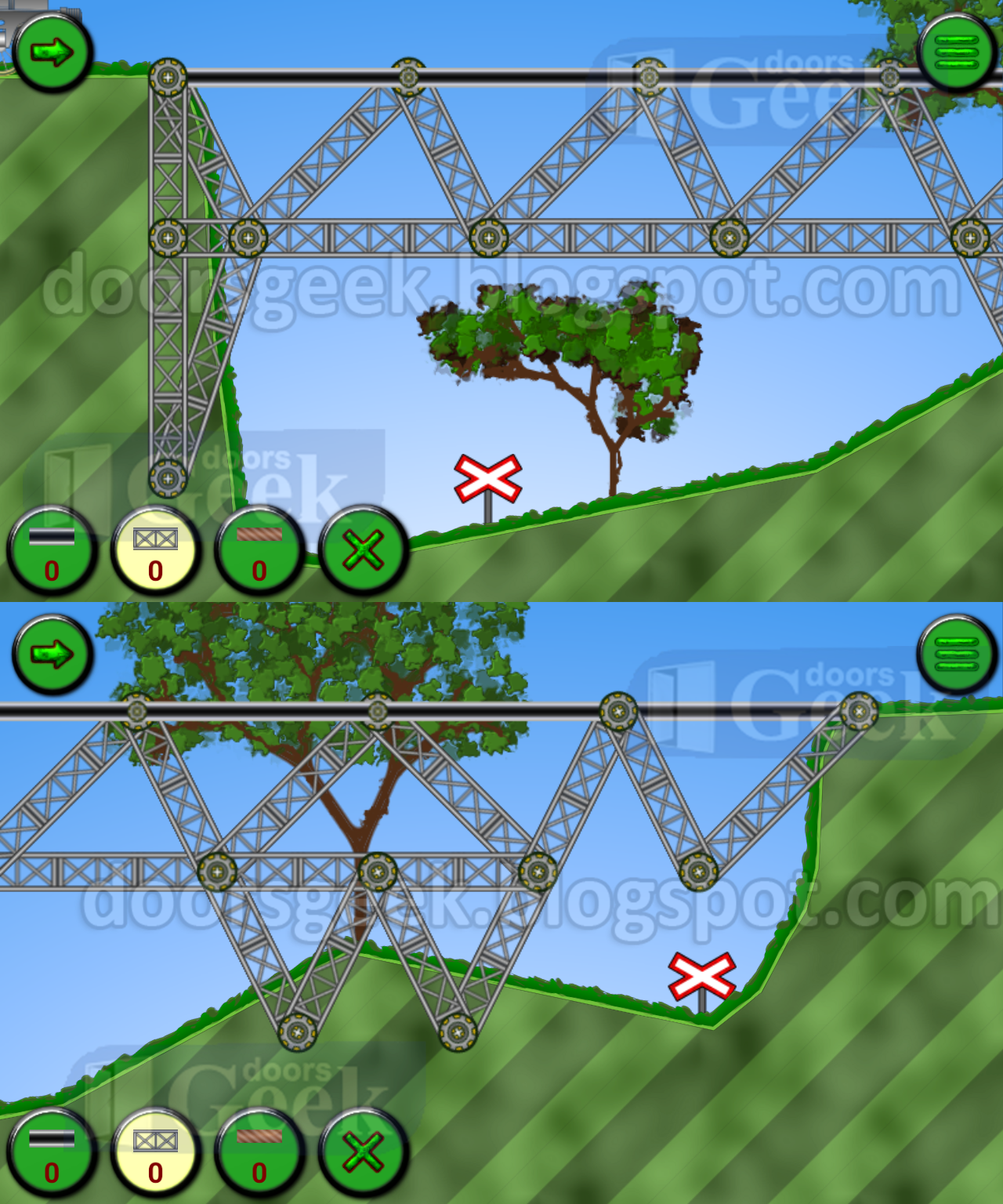 Railway bridge [Train 2] Level 29 ~ Doors Geek