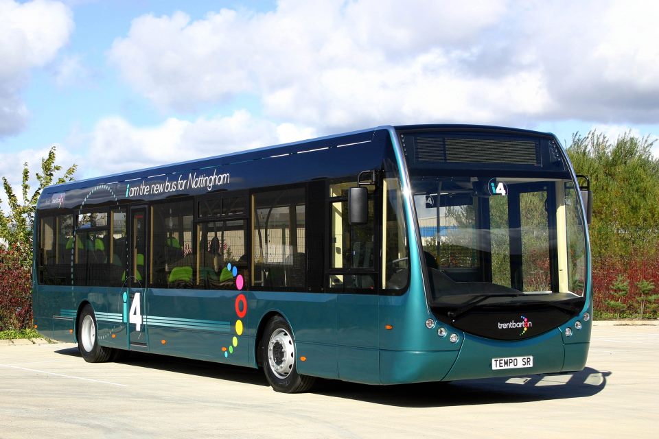 jamie's bus blog: Trent Barton's new optare Tempo SR's