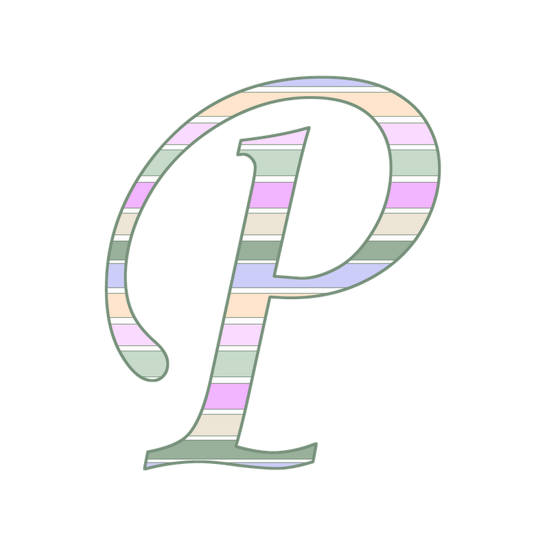 GRANNY ENCHANTED'S BLOG: "Pastel Stripes" PNG Free Capital Scrapbook ...