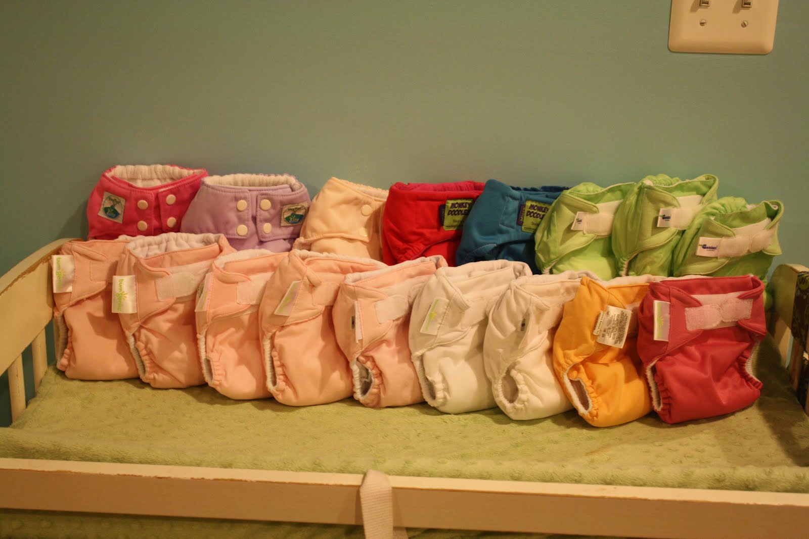 Bailey x 5: Reese's Cloth Diaper Stash