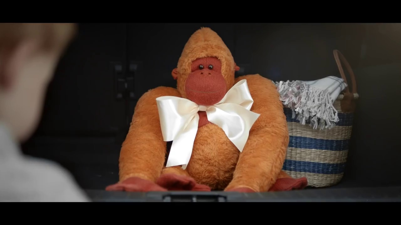 Pubblicita Nuova Ford C-MAX Hands-free Liftgate con bambino e scimmione ...