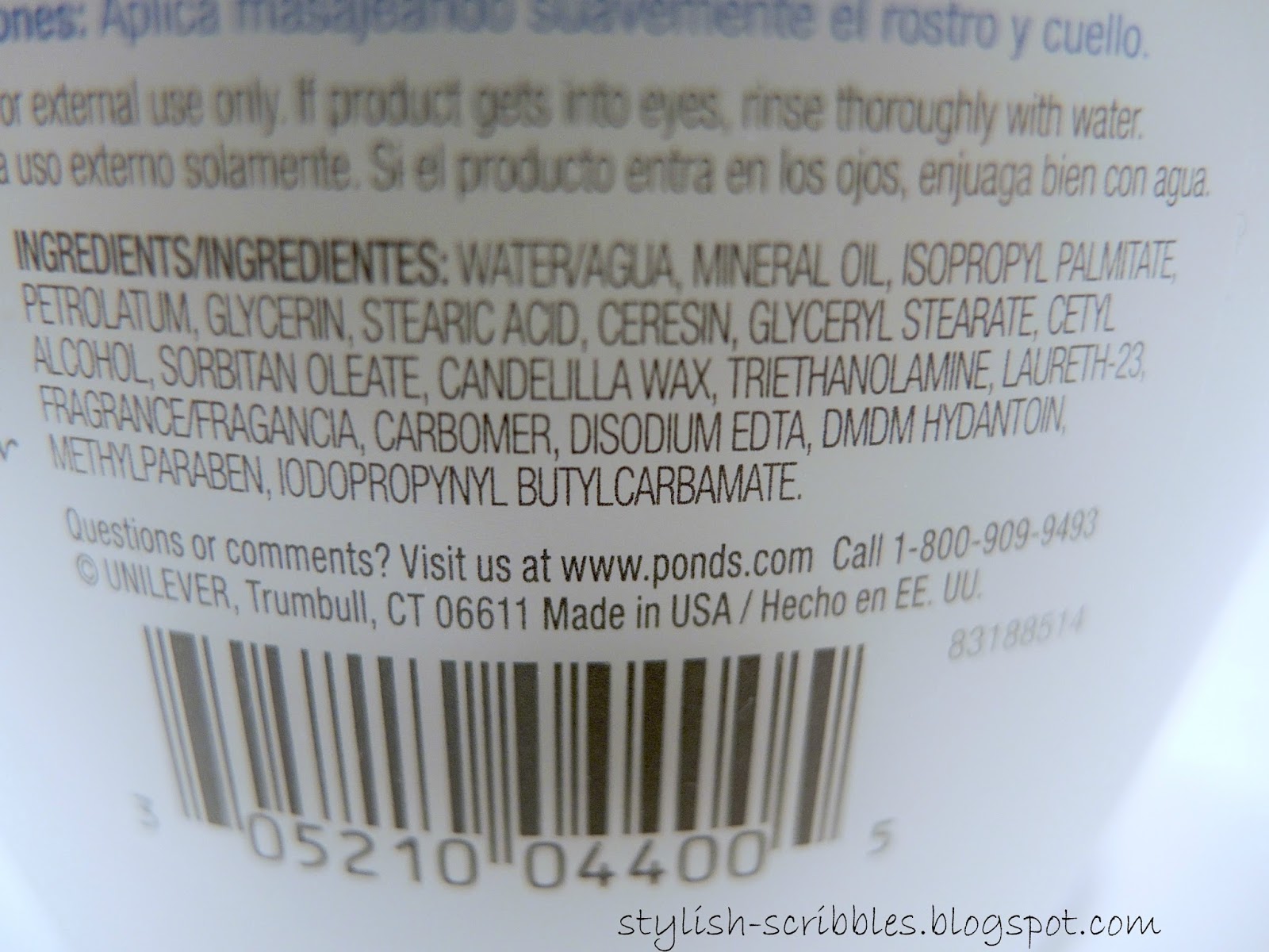 Stylish Scribbles: Skincare Sunday: Ponds Dry Skin Cream Review