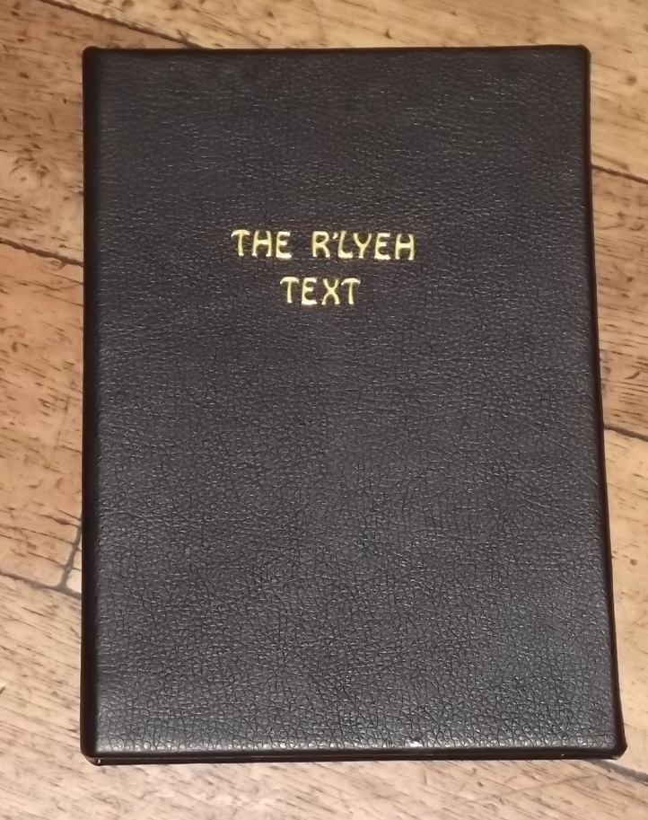 Le Bibliothécaire: LES CHRONIQUES D'EL'BIB : LE TEXTE DE R'LYEH OU LES ...