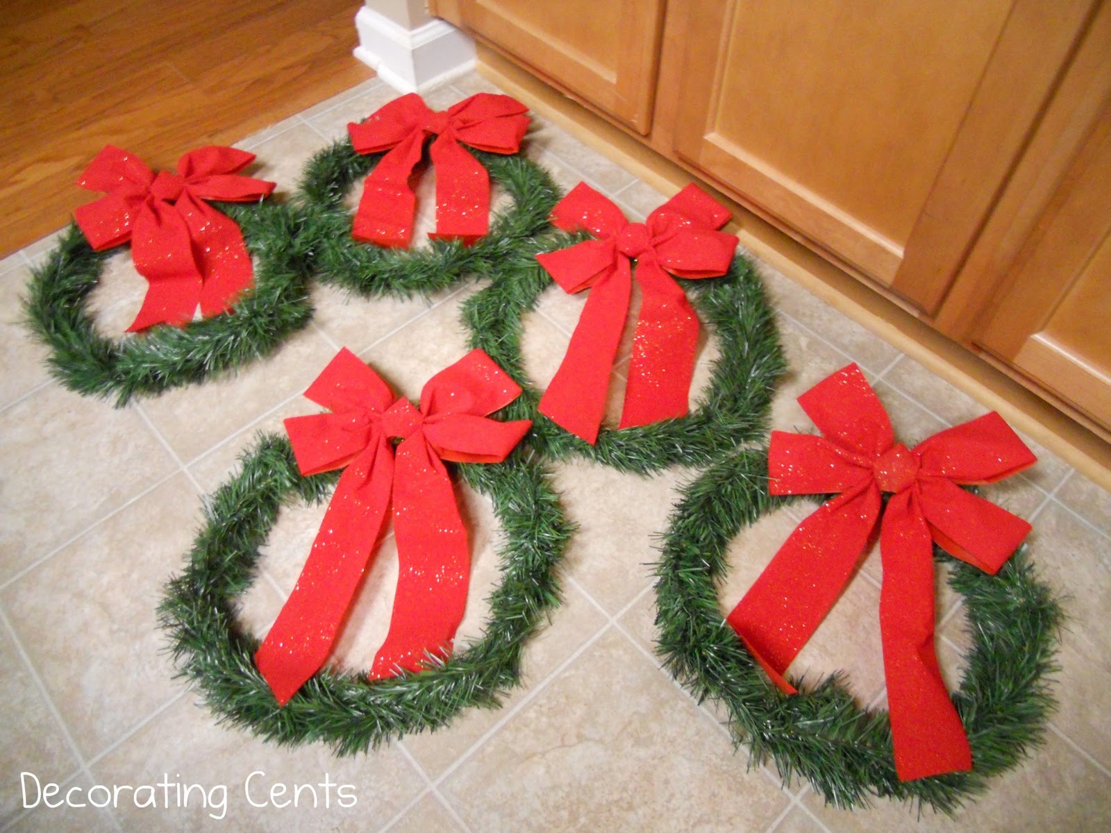 Simple Outside Wreaths