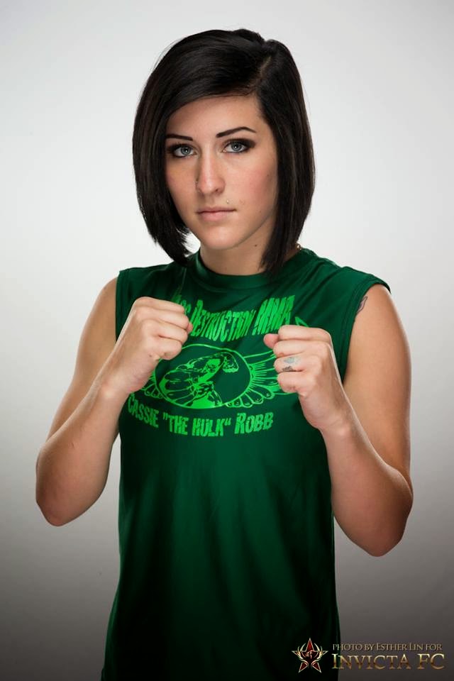 Babes of MMA: Cassie Robb Returns to the Cage Tomorrow