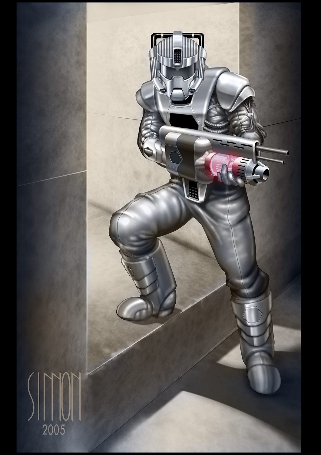 Art by Simon : Cybermen