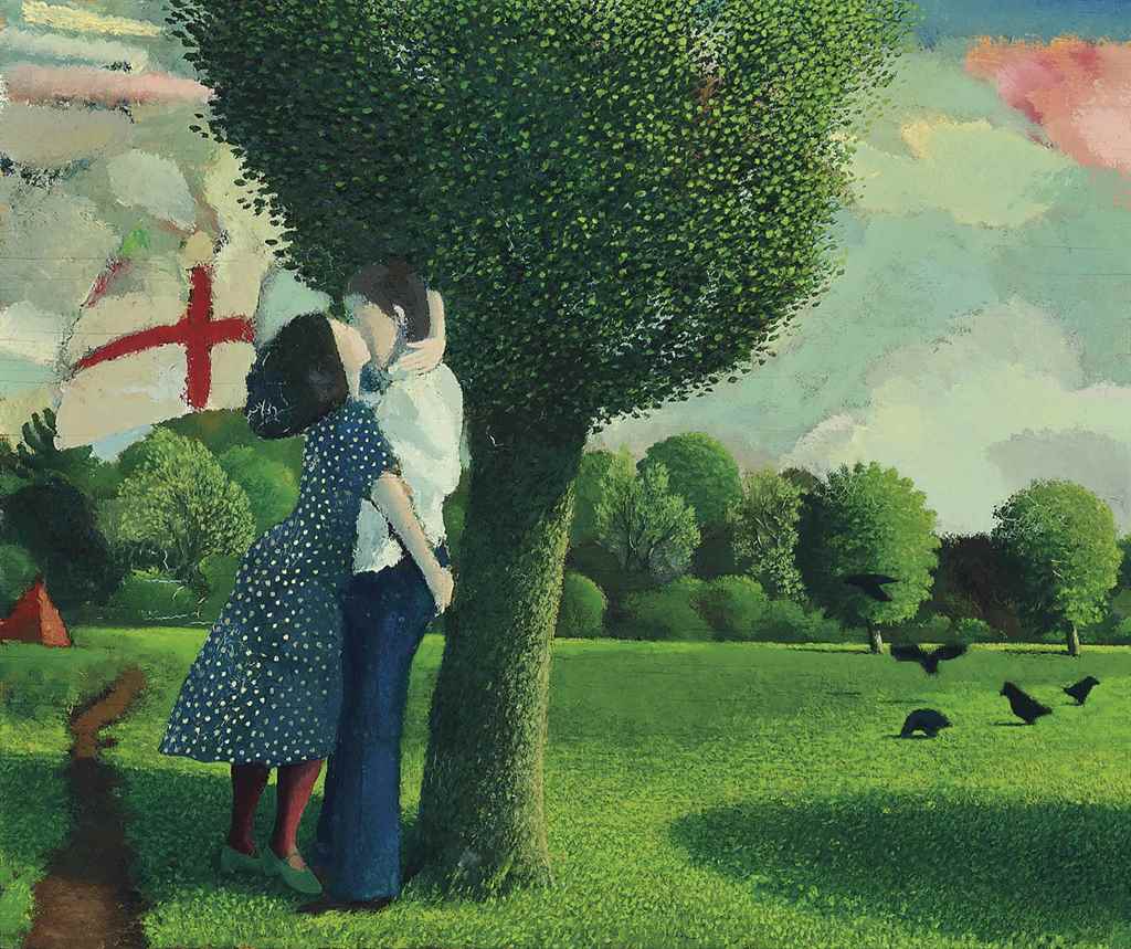 David Inshaw, 1943 | Landscape / Pop Art / Romantic painter | Tutt'Art ...