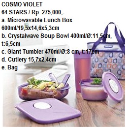 Cosmo Violet ~ Tupperware Bogor Tupperware Bogor