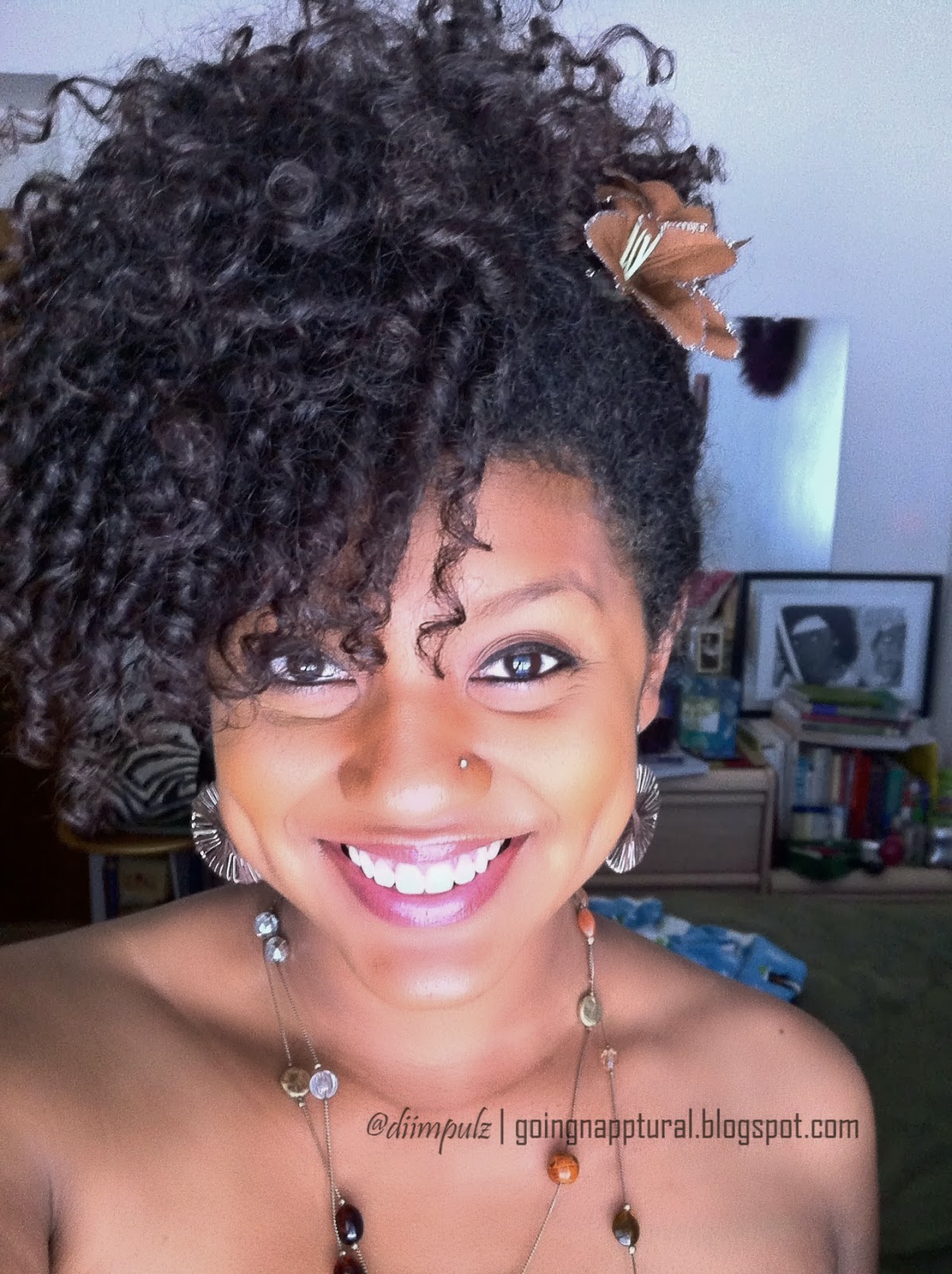 Going Napptural: Curly Fro-hawk