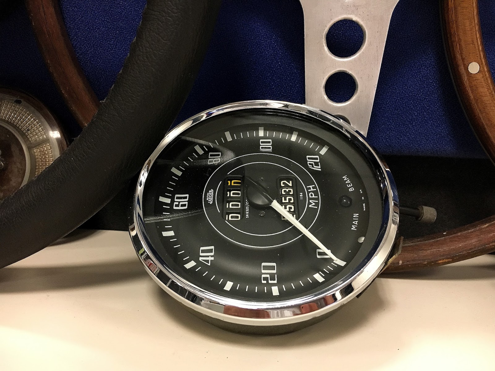 carchaeology: Triumph TR4 Speedometer