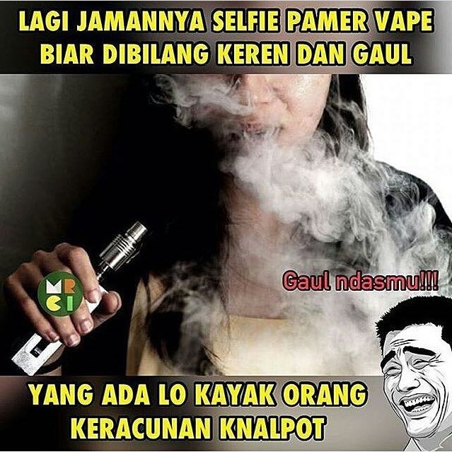 15 Meme Lucu 'Rokok Elektrik Vapor' Ini Nyindir Abis Gaya Ngebul Kekinian