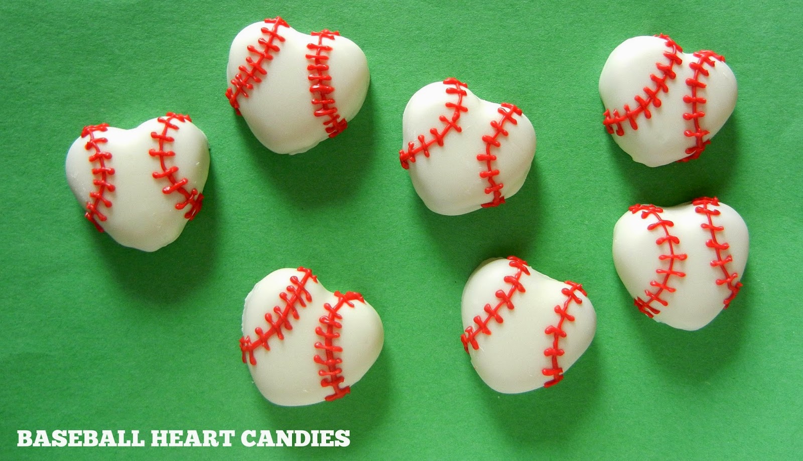 Sugar Swings! Serve Some: Heart Shaped Baseballs & Pretzel Bats