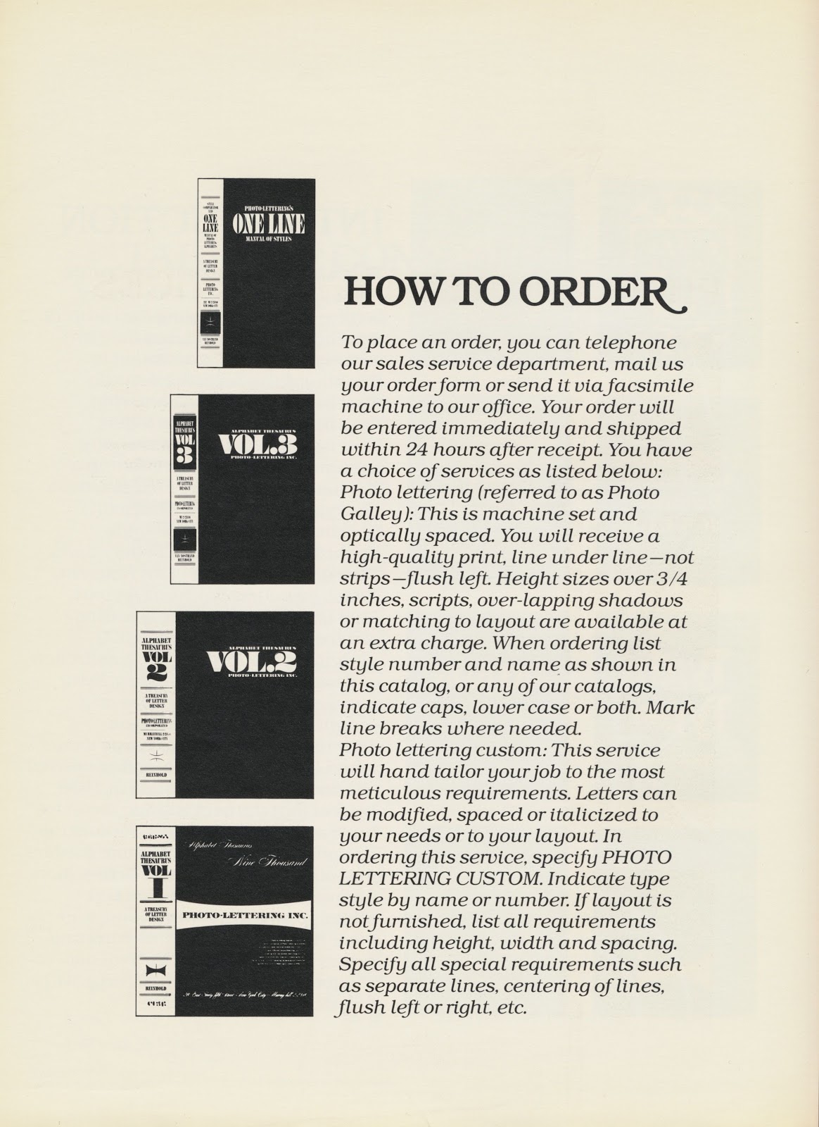 Tenth Letter of the Alphabet: Alphabets: Photo-Lettering Inc. Catalogs