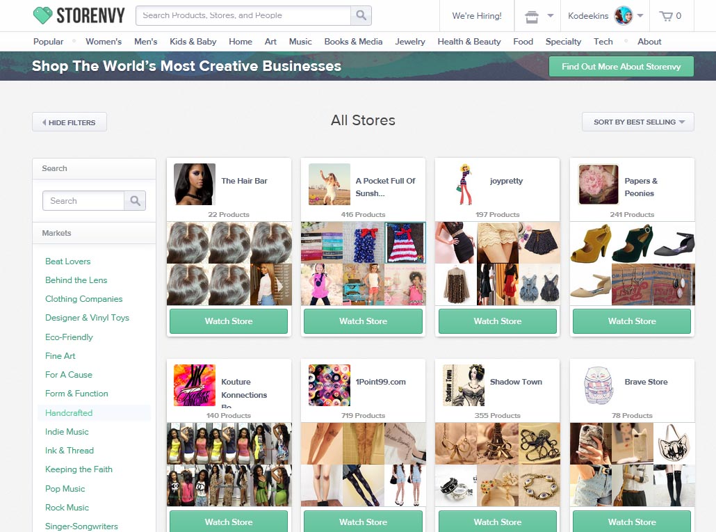 Lu and Ed: Storenvy's Marketplace ROCKS!