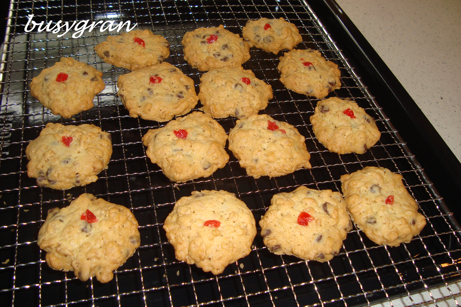 A Busy Gran's Kitchen: Crunchy Rice Crispies Jumbles
