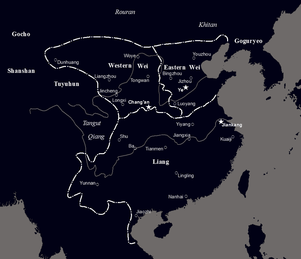 Northern and Southern Dynasties 南北朝 1. The North