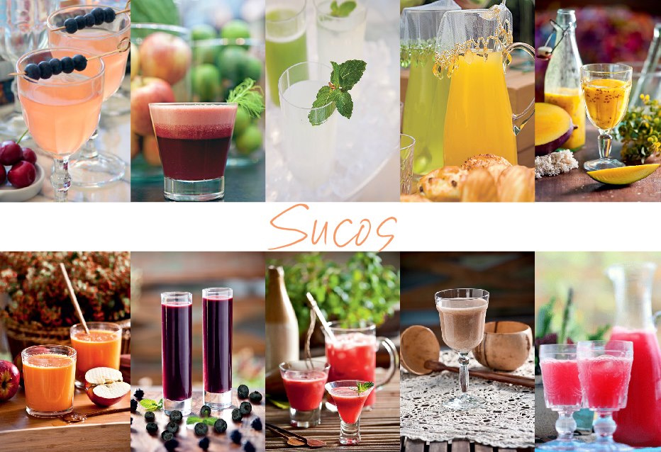 Rosângela Cianci: Sucos de Frutas - Fruit Juices