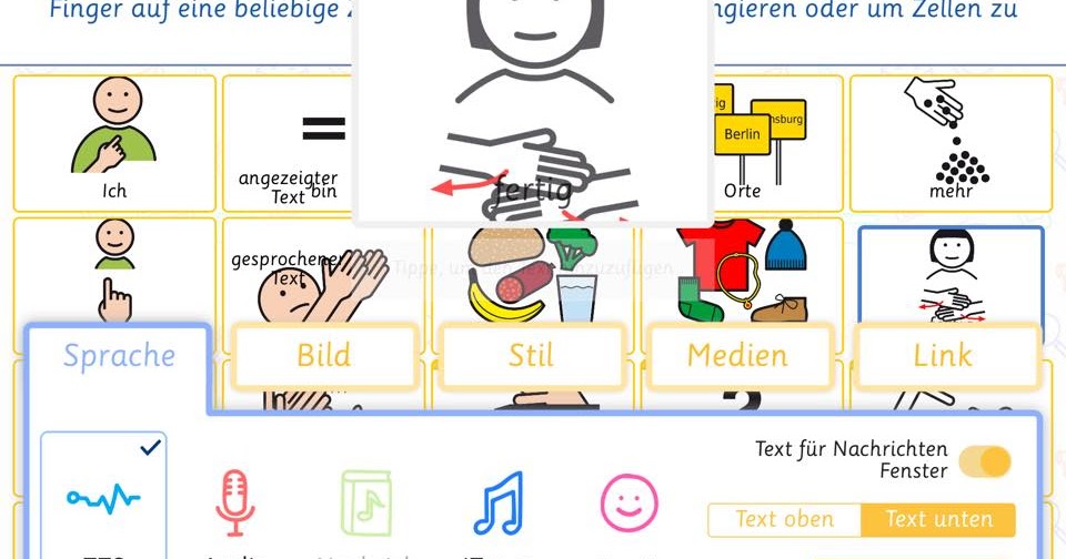 Anjas kreative Welt mit unterstützter Kommunikation : Mit dem Talker ...