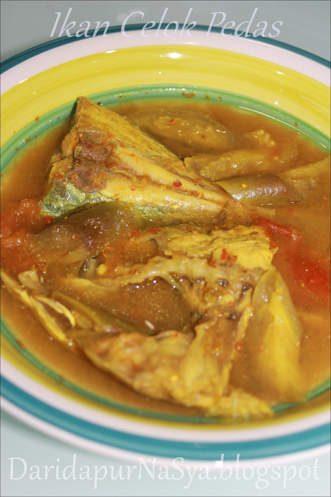 Dari Dapur NaSya: Ikan celok pedas