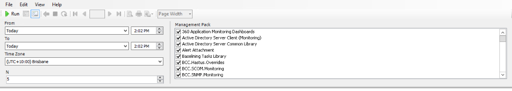 MatticusAU Blog: SCOM: Customising the standard reports for greater ...