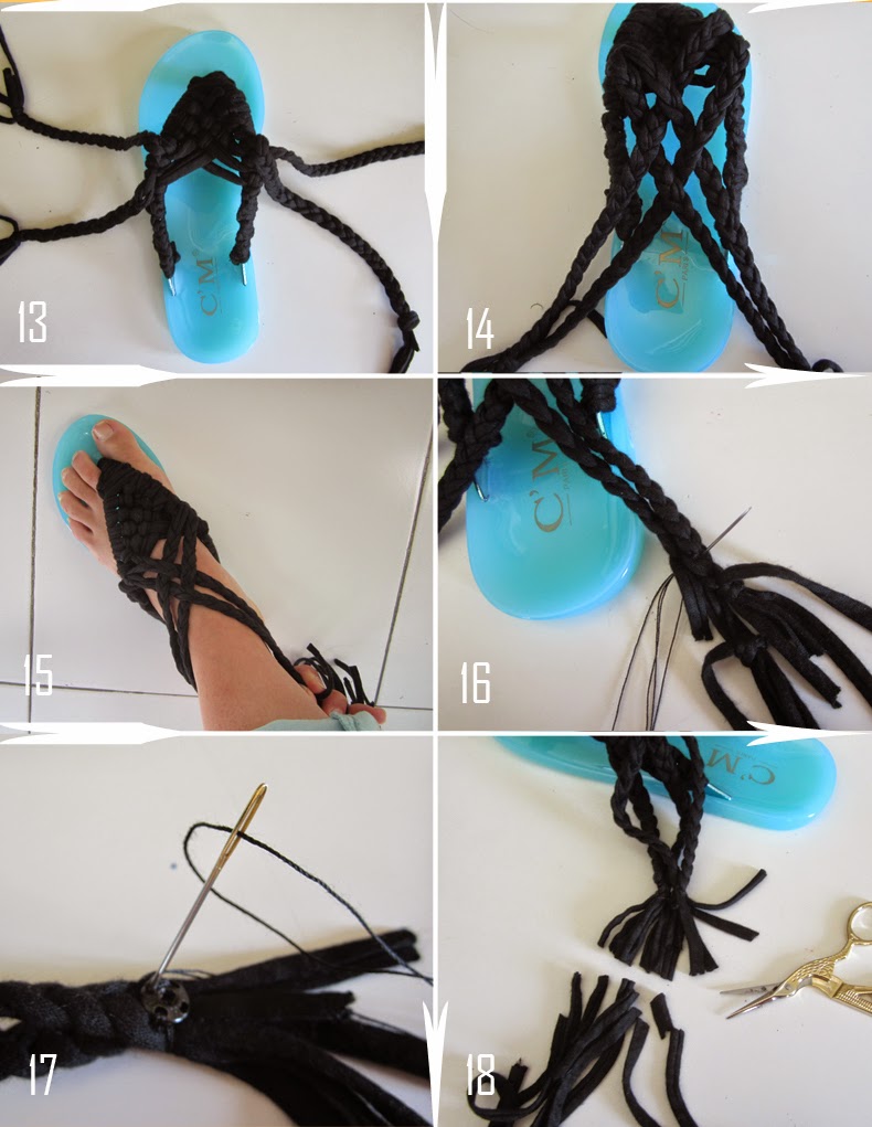 MACRAME SANDALS DIY | MY WHITE IDEA DIY