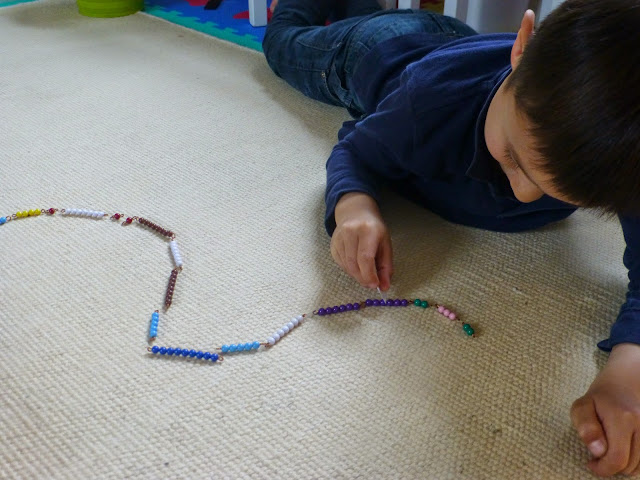 Family FECS: Montessori Activity: Addition Snake Game