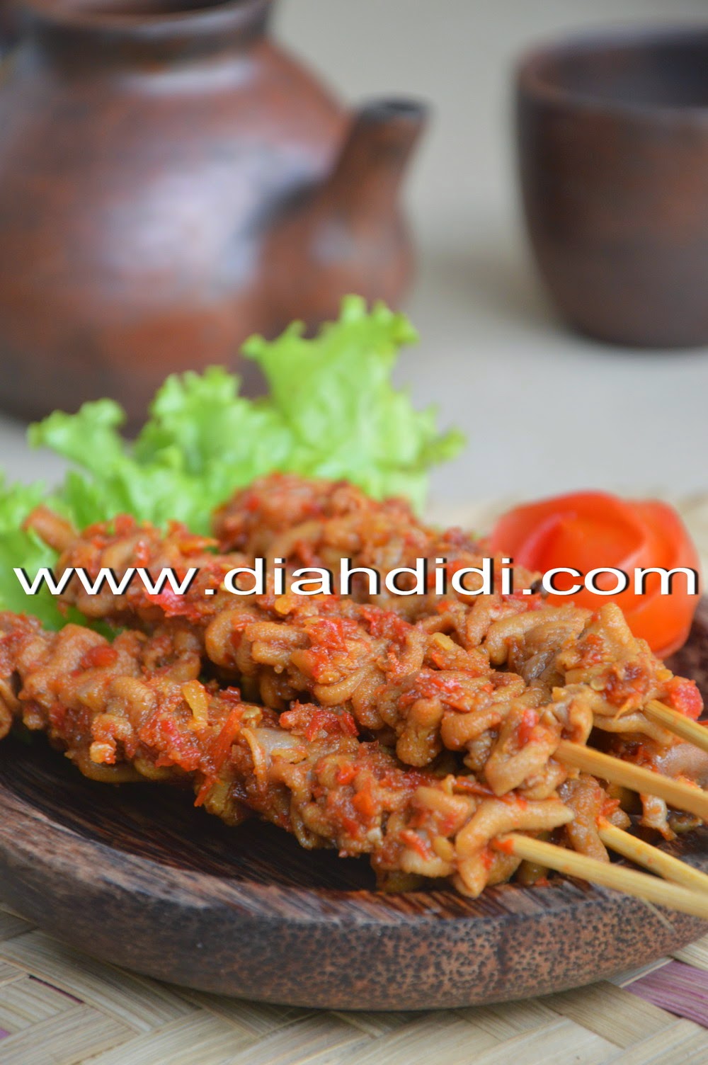 Diah Didi's Kitchen: Sate Usus Pedas