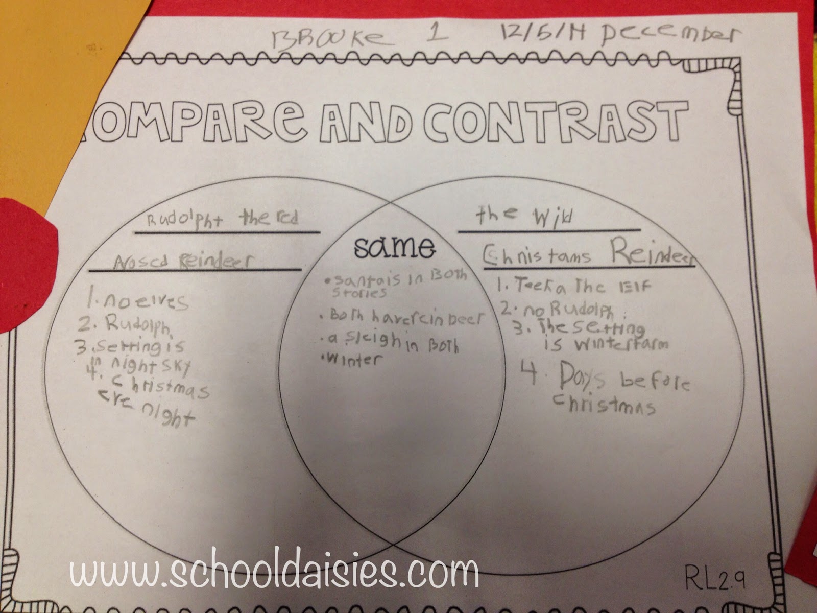 School Daisies-Spend a Day in Second Grade