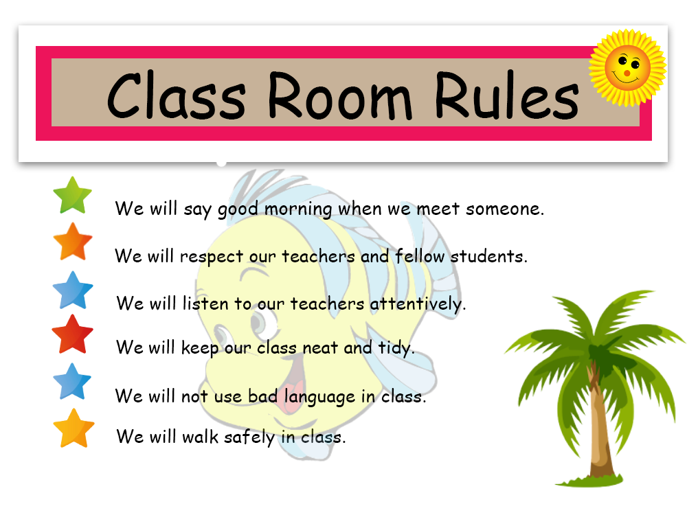 Class room rules