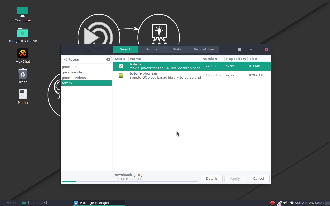 Manjaro MATE 17.0 screenshots - DistroScreens