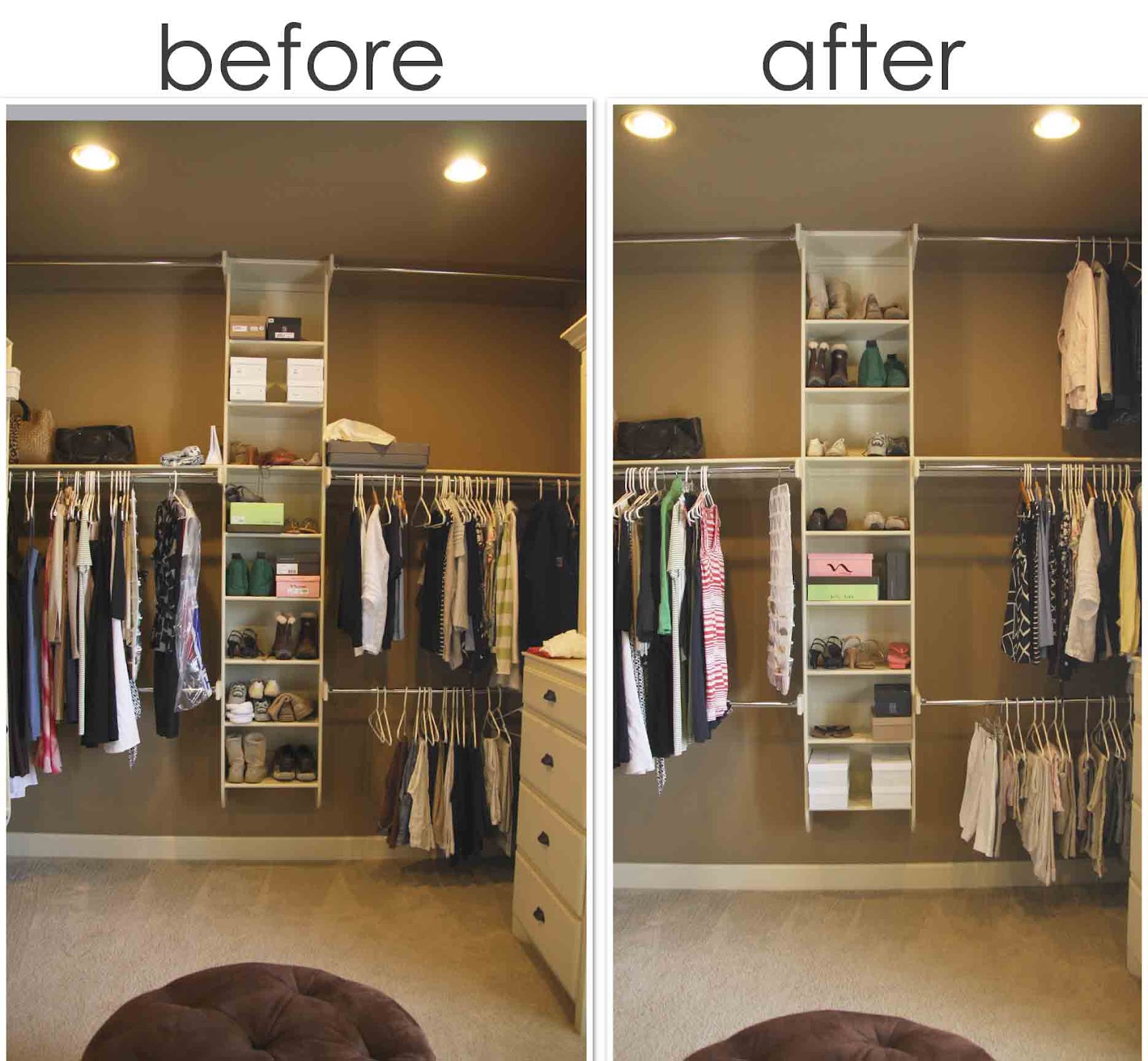 spring cleaning: mommy's closet - Simply Organized