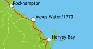 The pursuit of traveling: Town of 1770 & Lady Musgrave Island