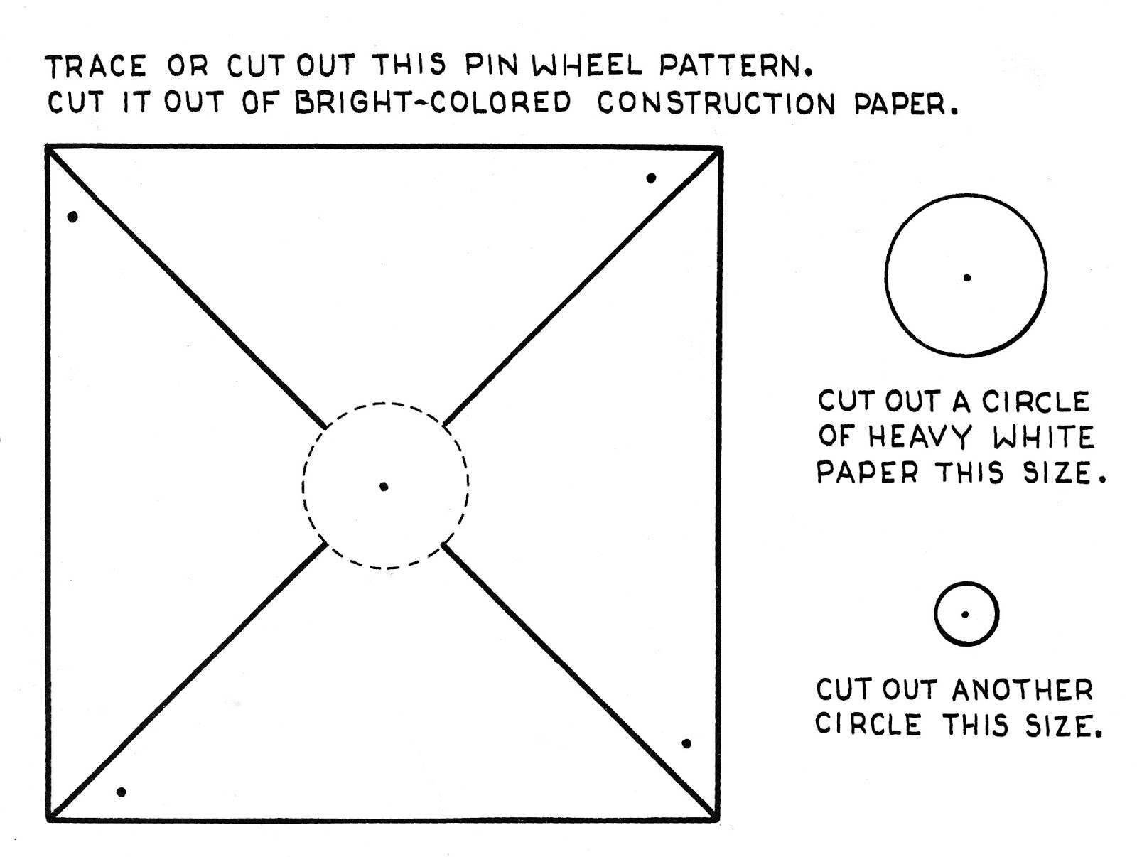 Progress is fine, but it's gone on for too long.: Making a Pin Wheel, 1955