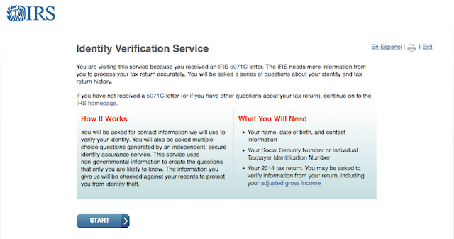 NTS News : Taxpayers Receiving Identity Verification Letter Should Use ...