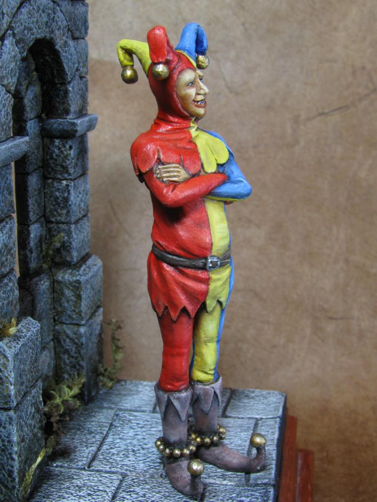 Arbeiten von Oswald Faltus: Der Hofnarr