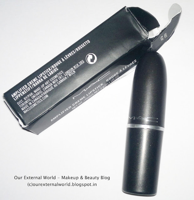 MAC Amplified Creme - Fast Play - Review, Swatch, FOTD