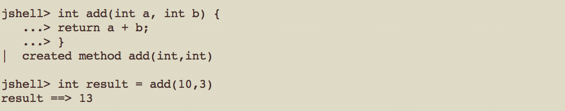 Myanmar Java User: JShell - Quick Start