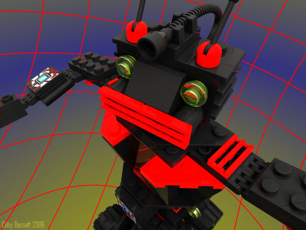 Ray-Traced Lego Mania: 6889 - Recon Robot