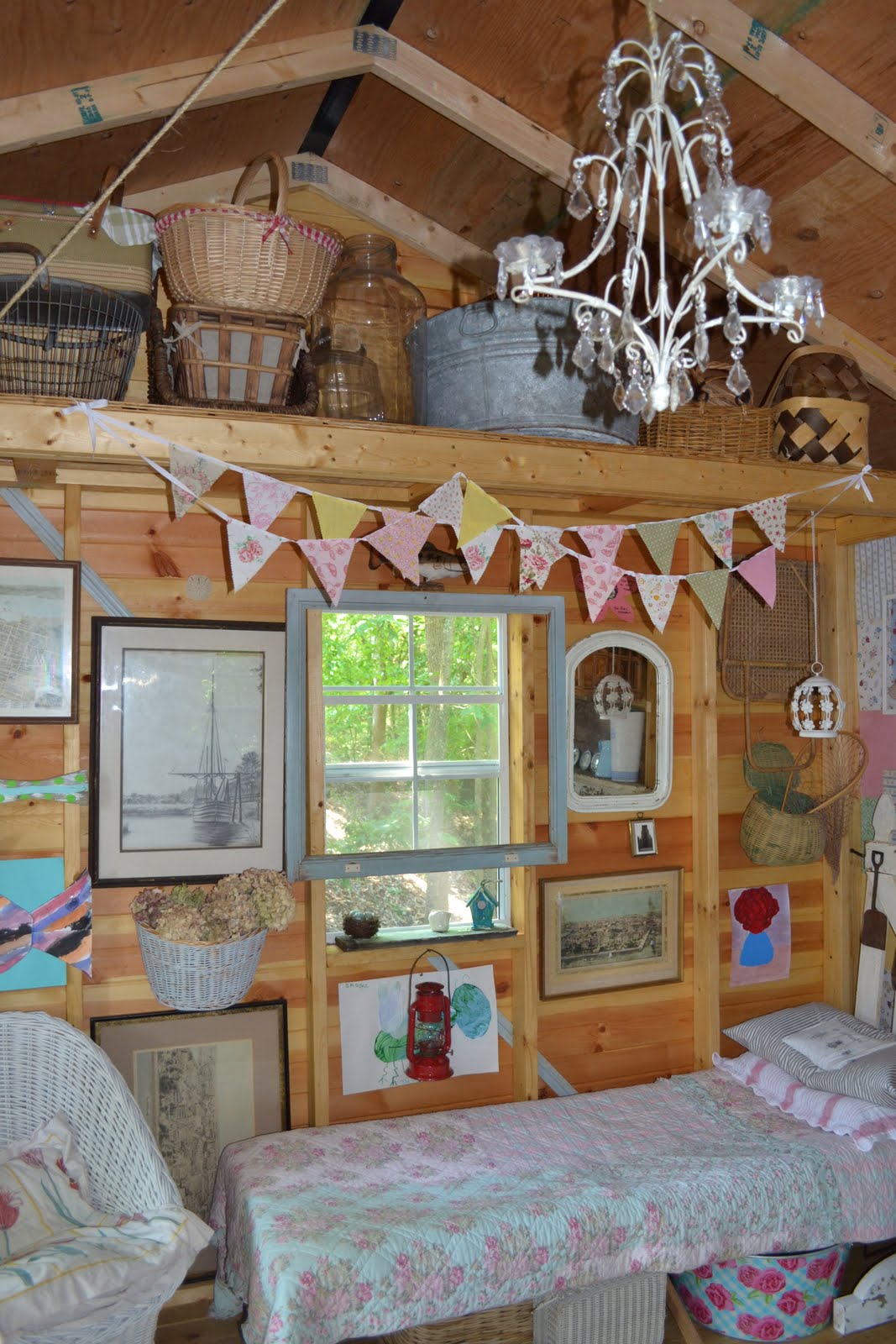 Three Pixie Lane: A Shabby Shed { Chic Meets Country }