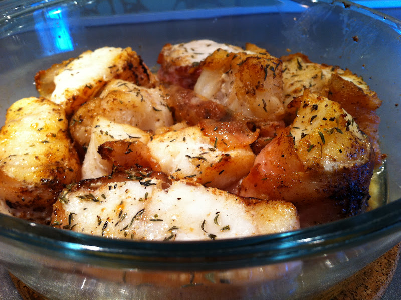 Baconlindad marulk med rösti - Matochbakverkstan