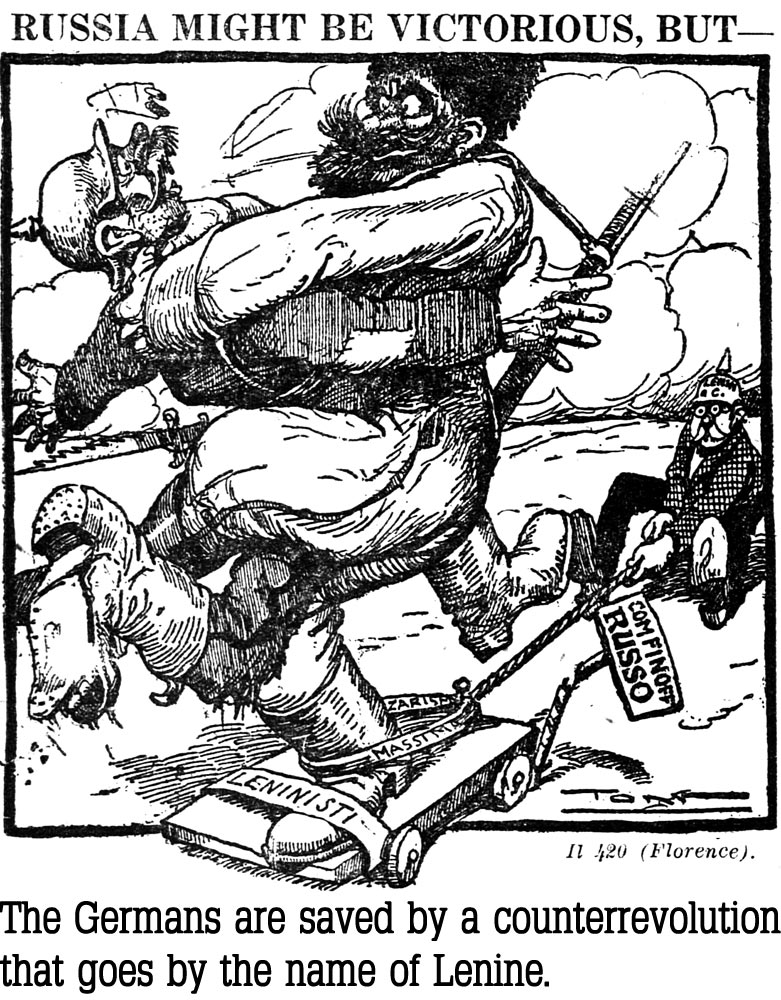 Berge's Cartoon Blog: Russia's October Revolution