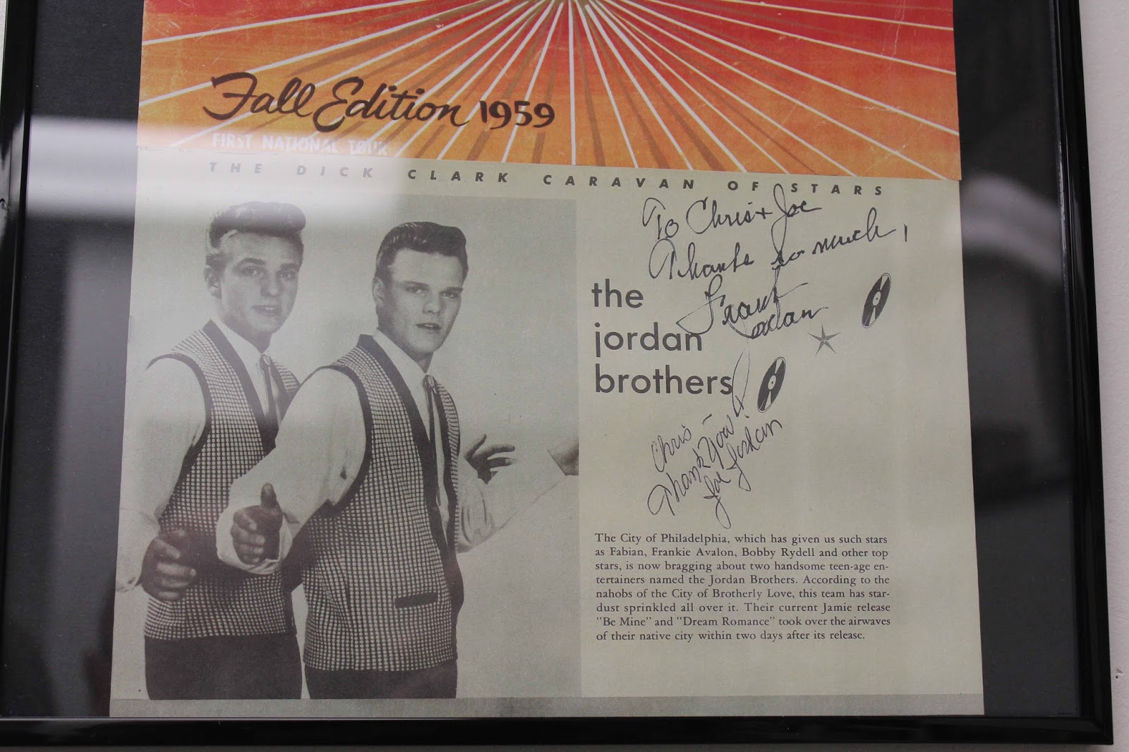 Jordan Brothers Legacy Room Opens in Frackville