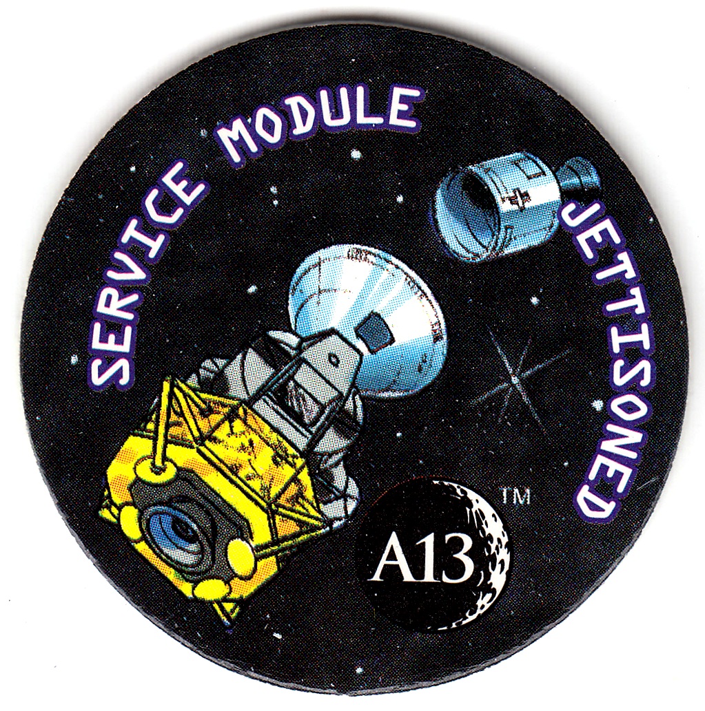 Toys and Stuff: Hardee's Apollo 13 Pog Collector Case - Pogs 11 - 20