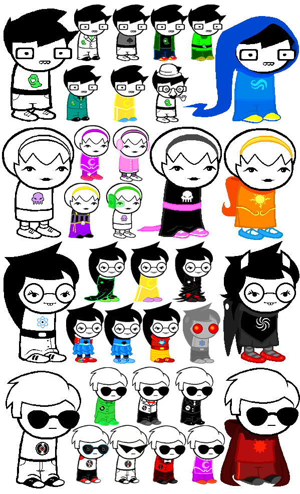Reference: Beta Kids (Homestuck)